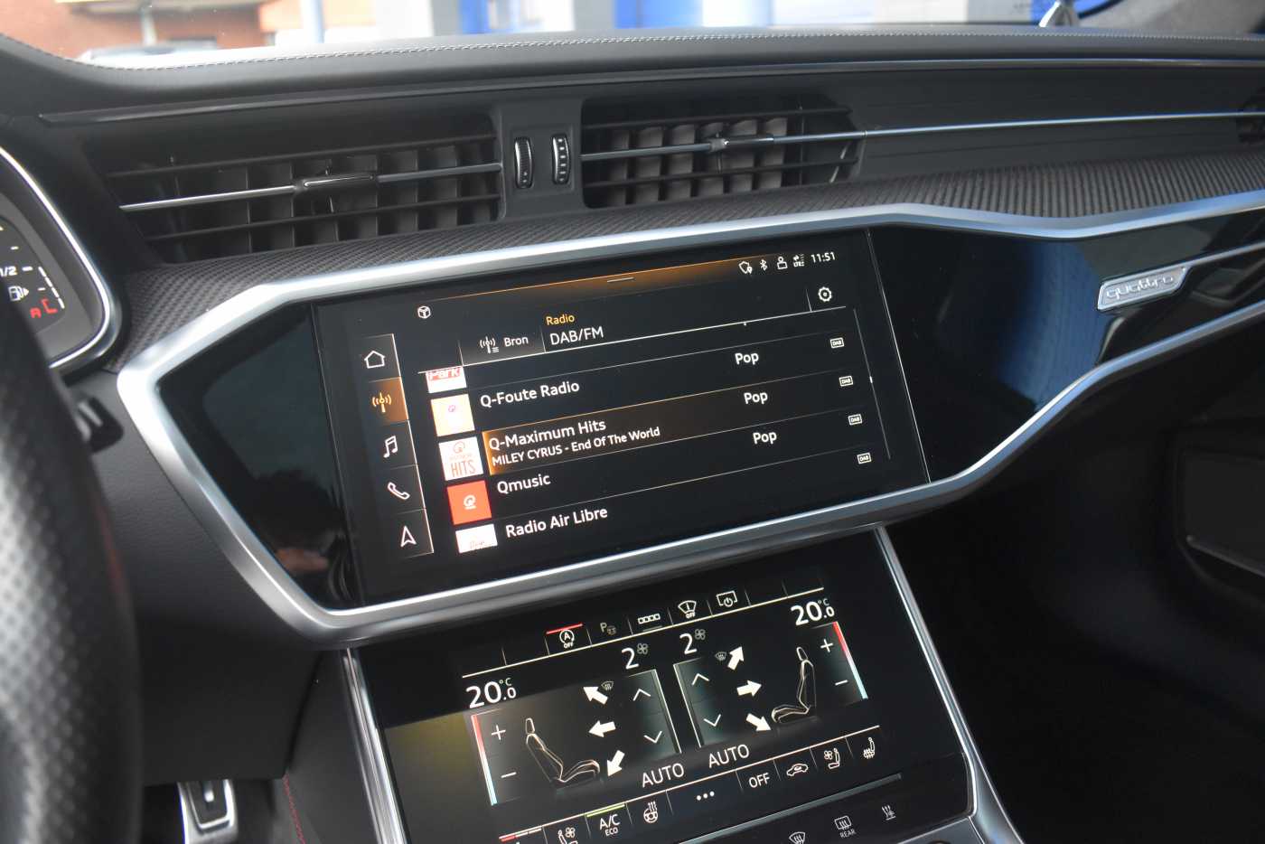 Audi RS6 V8 Panorama Rear axle B&O HeadUp Matrix - DCT